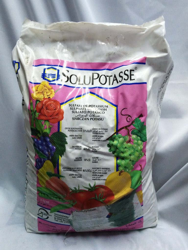 SULFATO DE POTASIO SOLUBLE(SOLUPOTASSE) 25KG – Agrosalitre