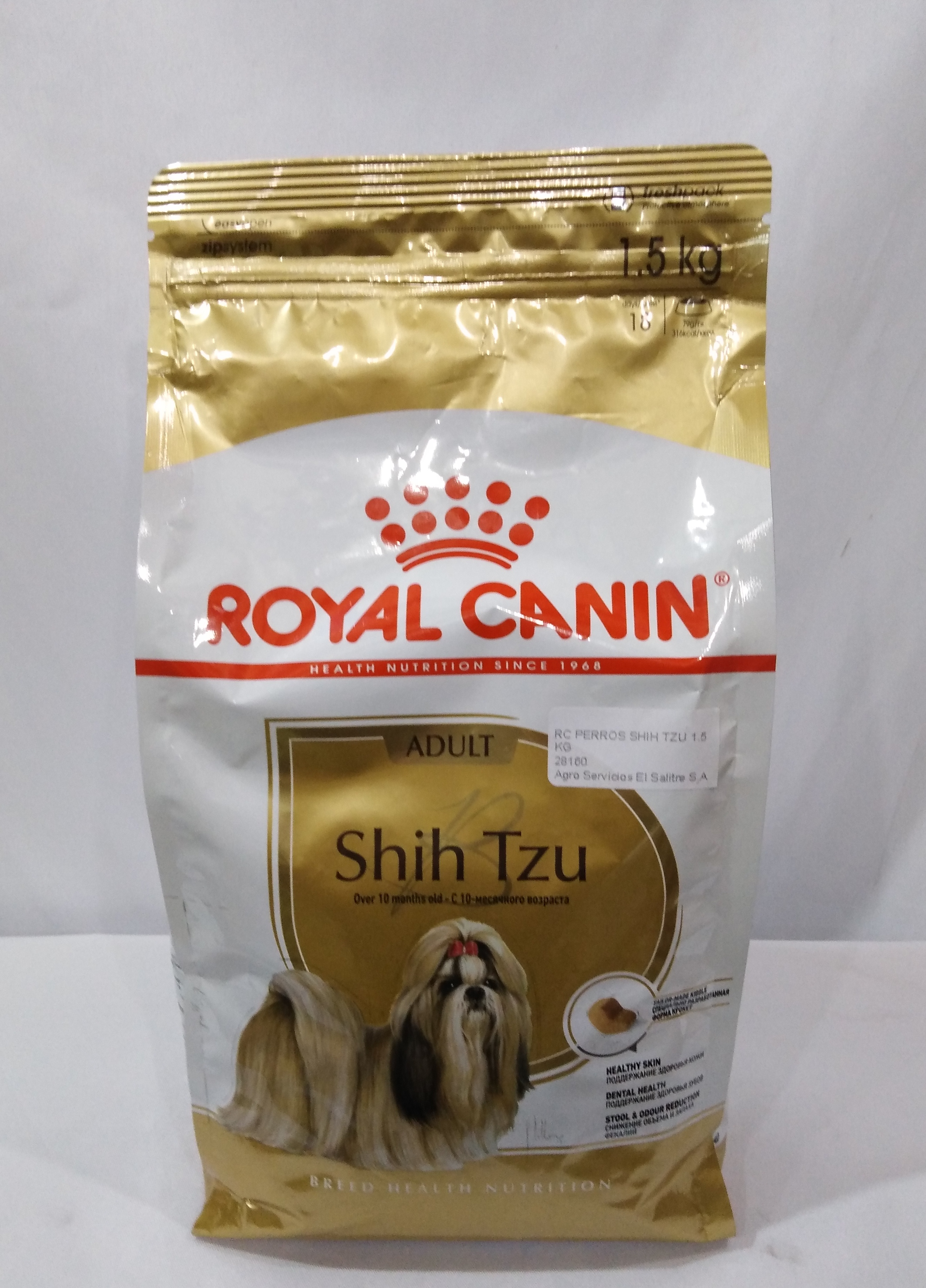 RC PERROS SHIH TZU PRESENTACIÓN 1.5 KG – Agrosalitre